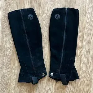 Auken | Other | Auken Wash N Wear Synthetic Half Chaps Black | Poshmark